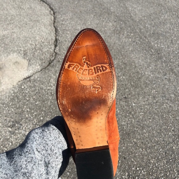 Freebird by Steven | Shoes | Free Bird Onyx Rust Suede | Poshmark